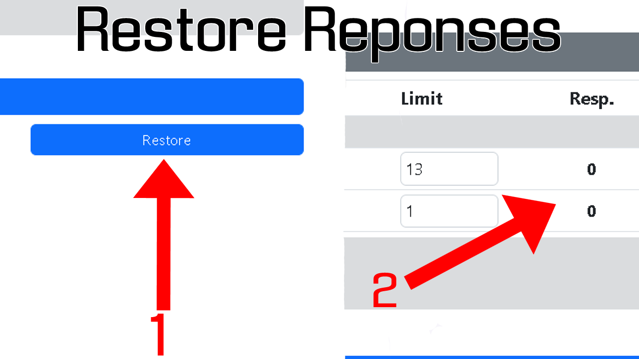 Google Form Choice Limiter