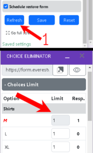 How To Use Choice Eliminator for Google Forms™ - EVEREST WEB DEALS